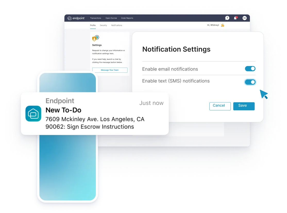 Home Closing Technology Built With You In Mind | Endpoint