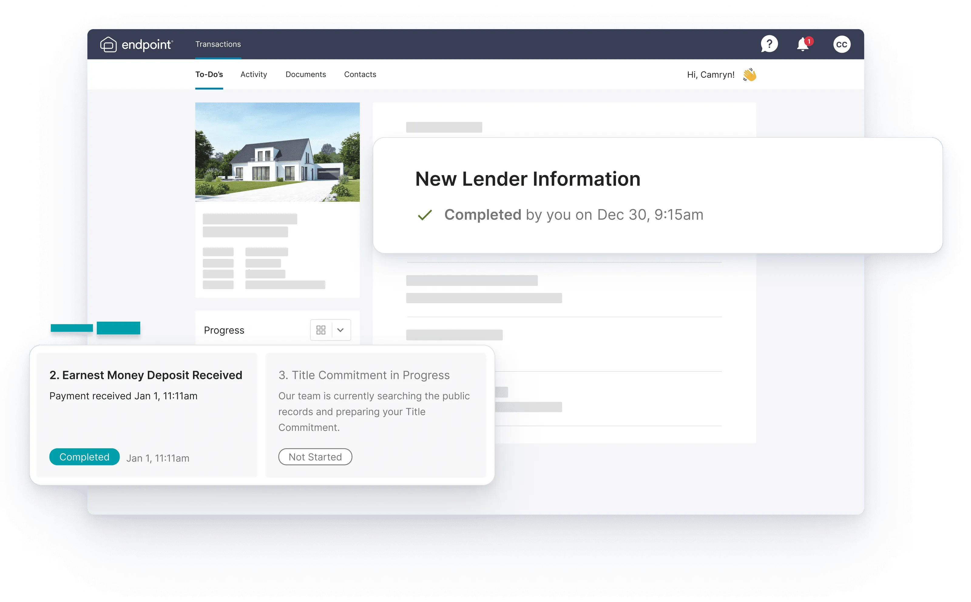 Home Closing Technology Built With You In Mind | Endpoint