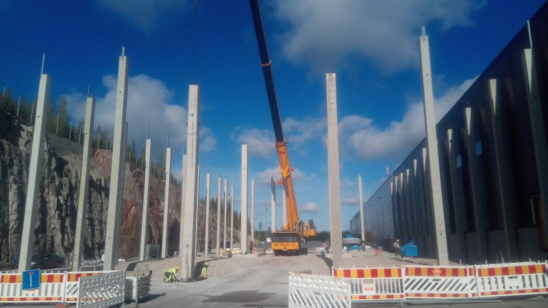 Rakennusliike Pakkanen | Referenssi - Posti Pennala laajennus