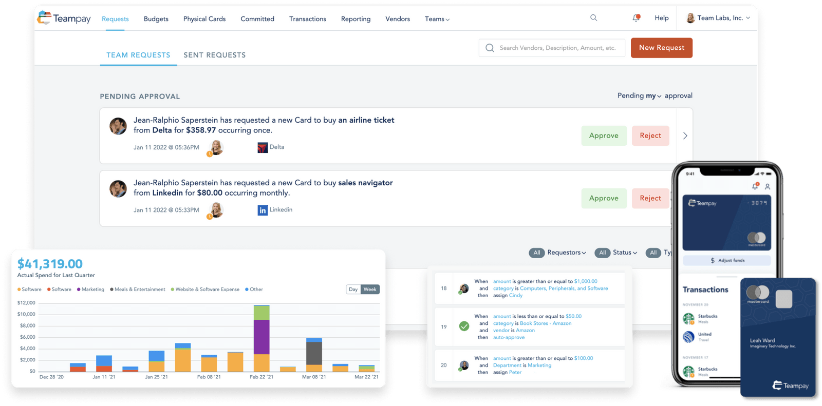 Teampay | All-In-One Purchasing Platform