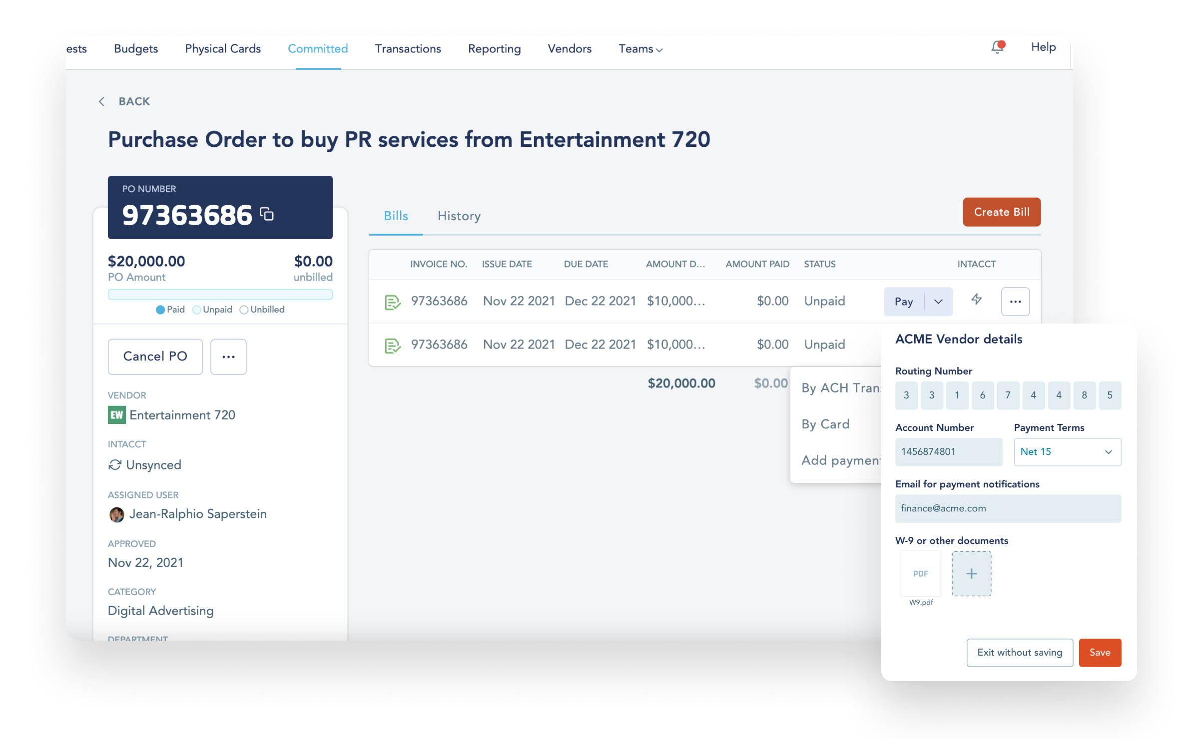 AP Automation Overview | Teampay