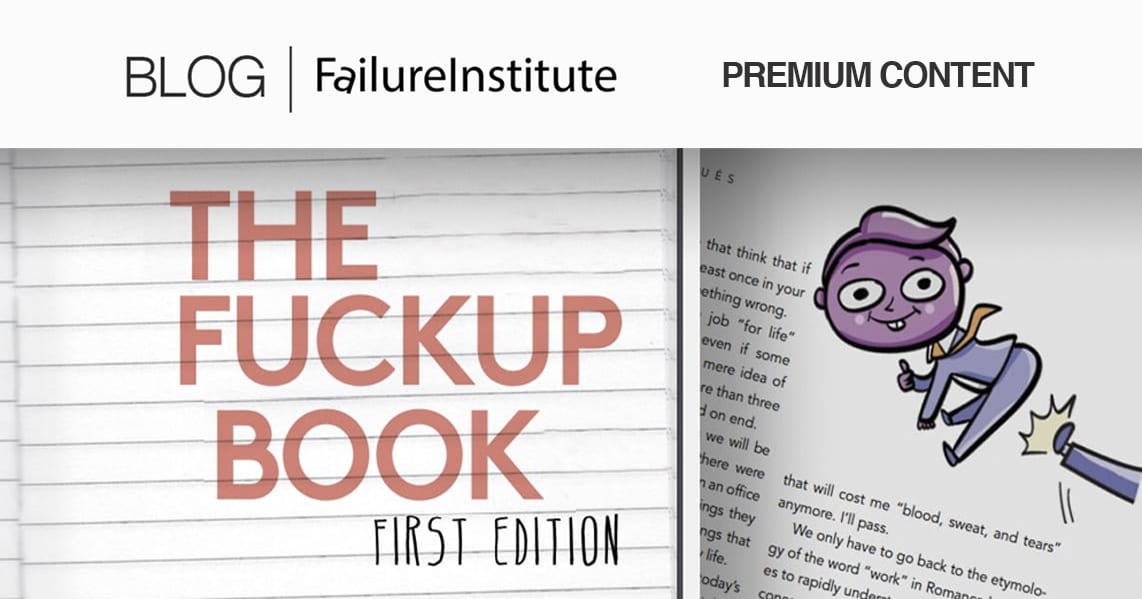 Fuckup Book |||| Fuckup Nights