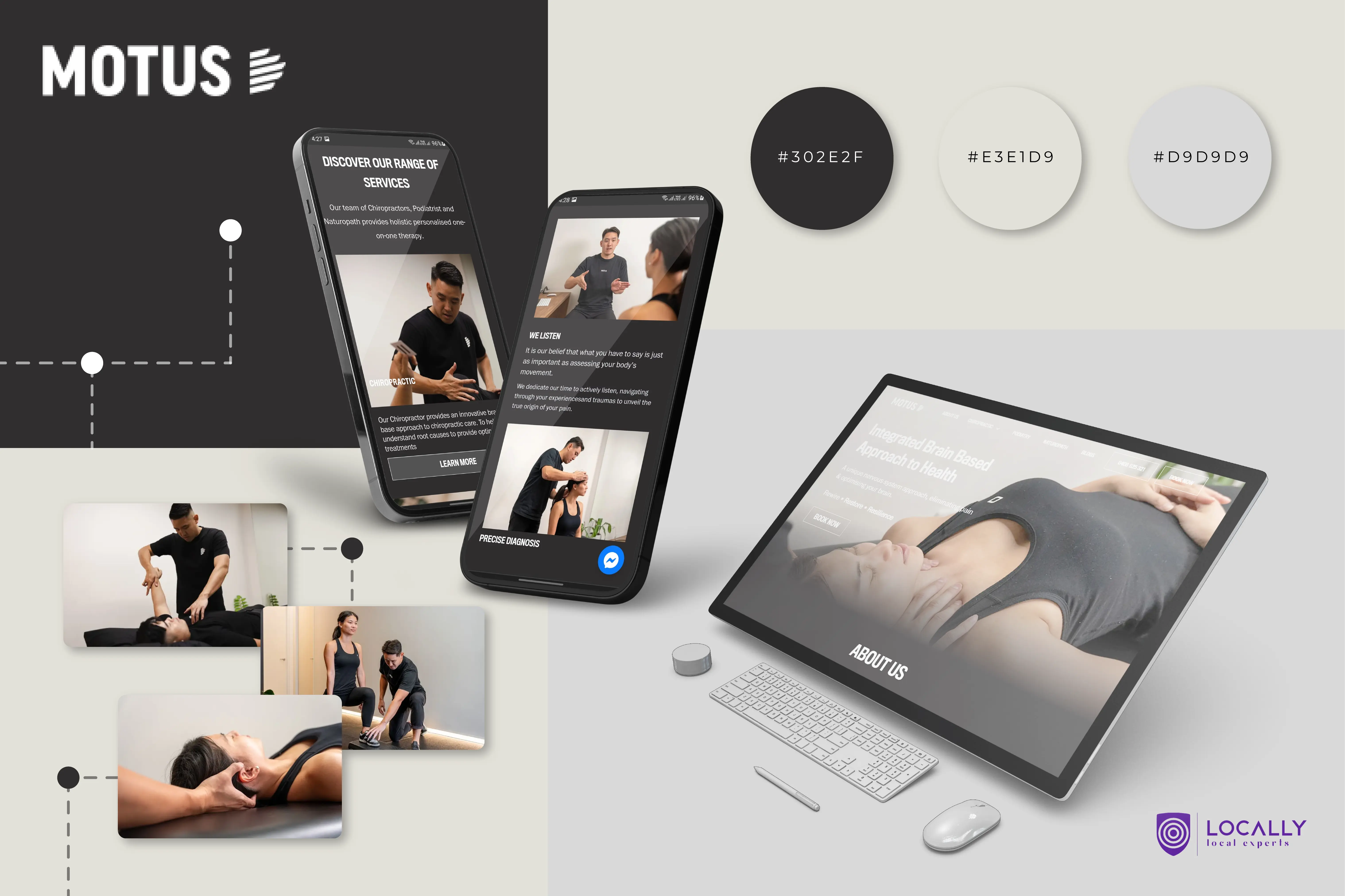 Locally: Amplifying Motus Chiro's Web & Social Standout in Sydney