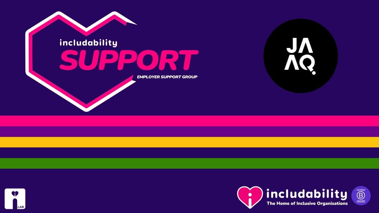 Danny Gray talks during the JAAQ Includability ESG Special ...