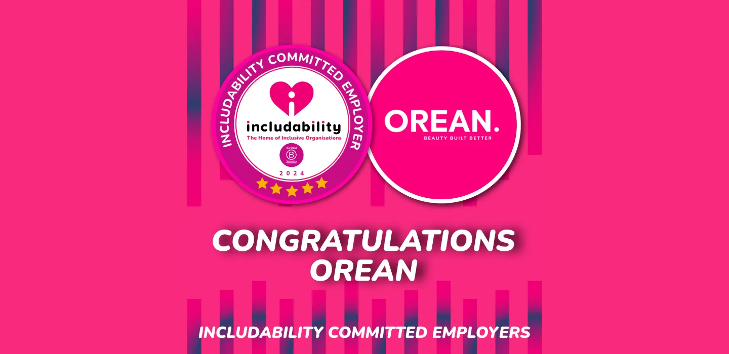 Orean Personal Care is an Includability Committed Employer | Includability