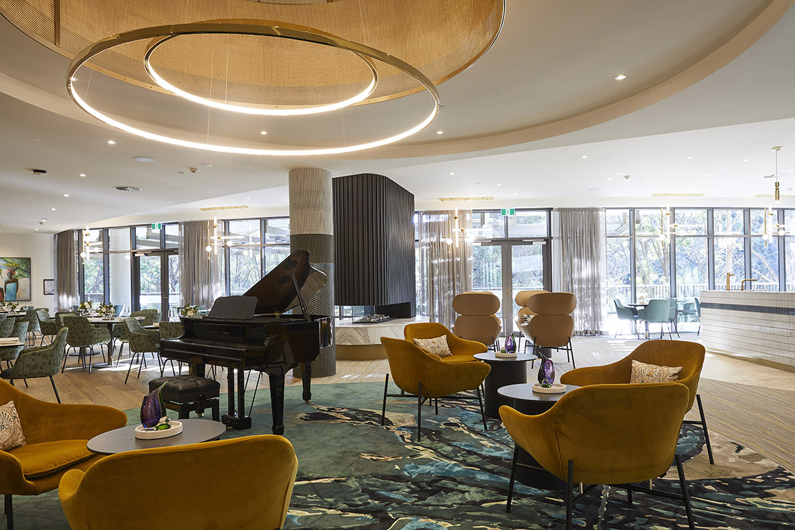 Bass Care Glen Iris: Curtains & Blinds by Countrywide Concepts