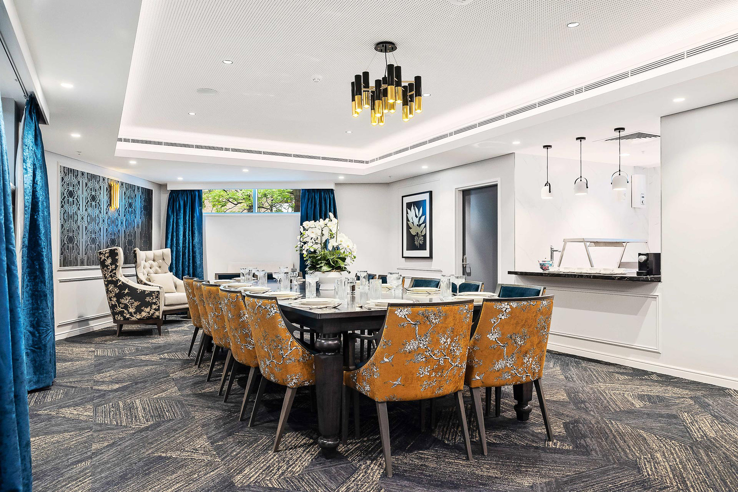 Rosewood West Perth Aged Care: Curtains & Blinds by Countrywide Concepts