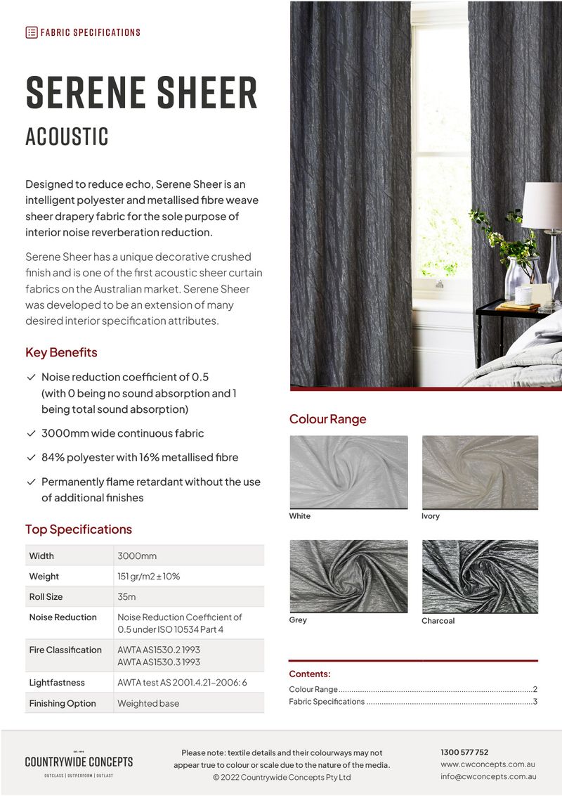 Specs & Resources for Commercial Curtains and Blinds | Countrywide Concepts