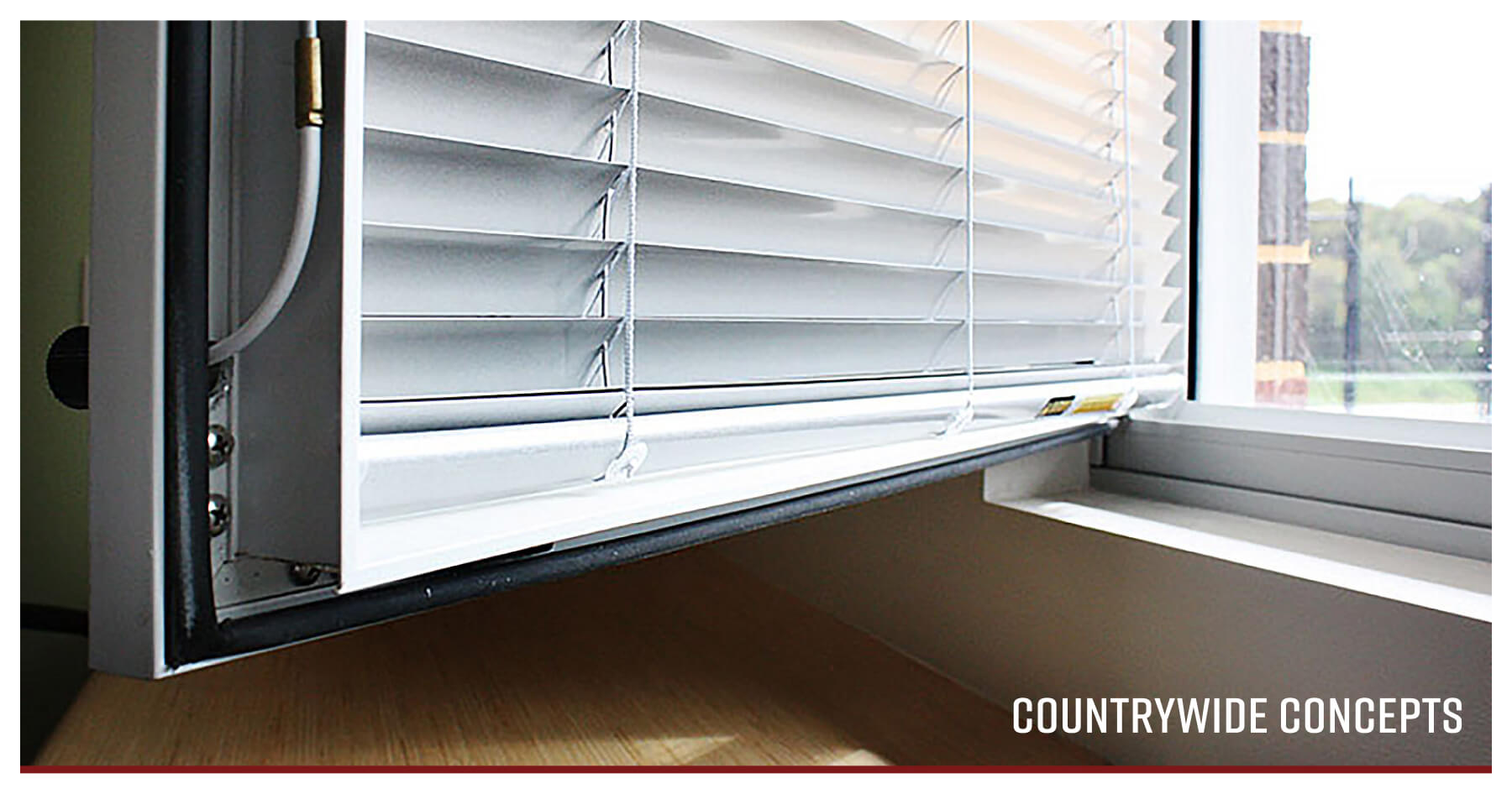 Custom Interglaze Venetian Blinds for Commercial Use | Countrywide Concepts