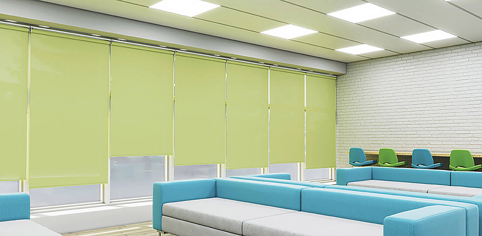 Custom Colour and Printed Roller Blinds | Countrywide Concepts