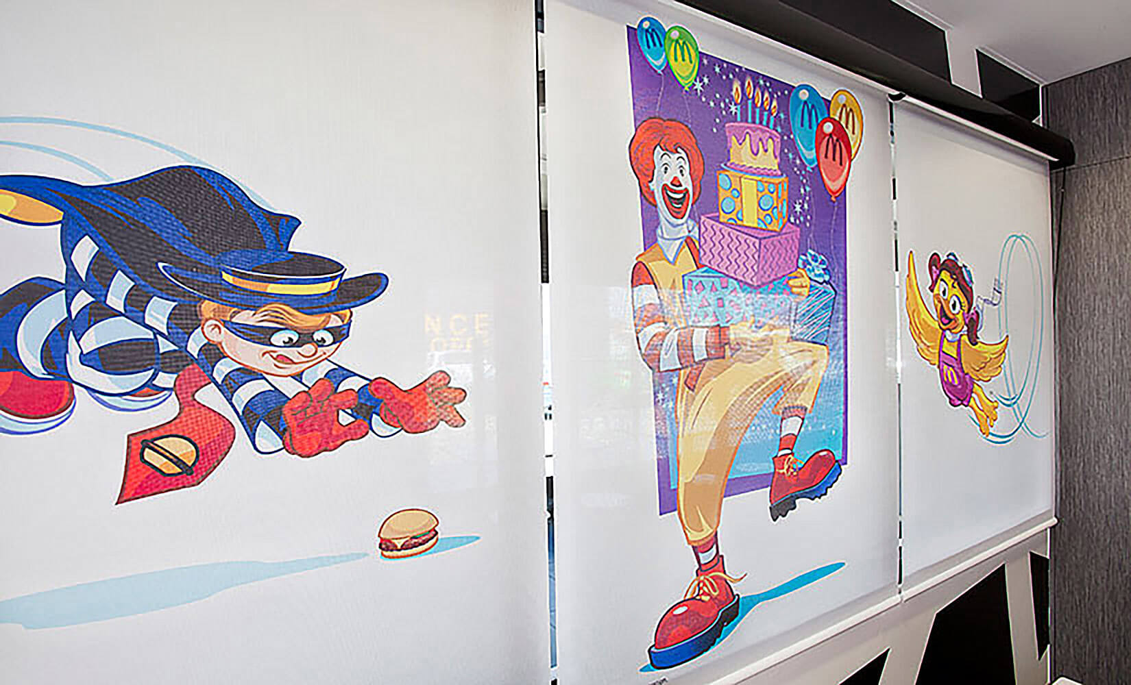 Custom Colour and Printed Roller Blinds | Countrywide Concepts