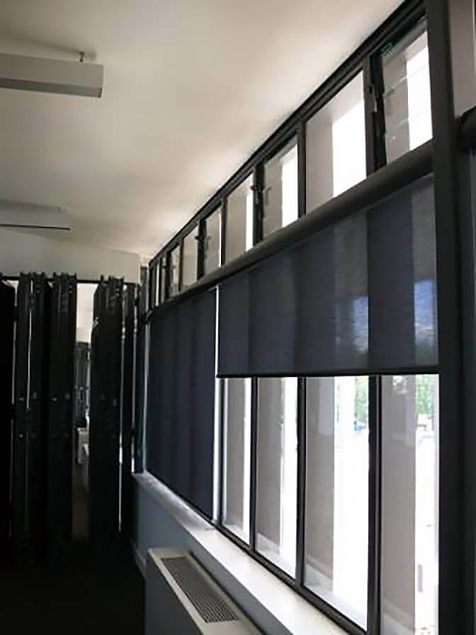 Custom Heat Reflective Transparent Roller Blinds | Countrywide Concepts