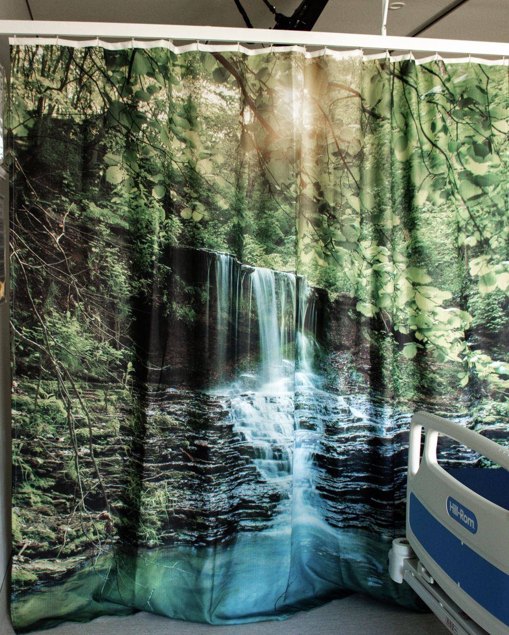 Image: Custom Printed Privacy Screen Curtain | Countrywide Concepts