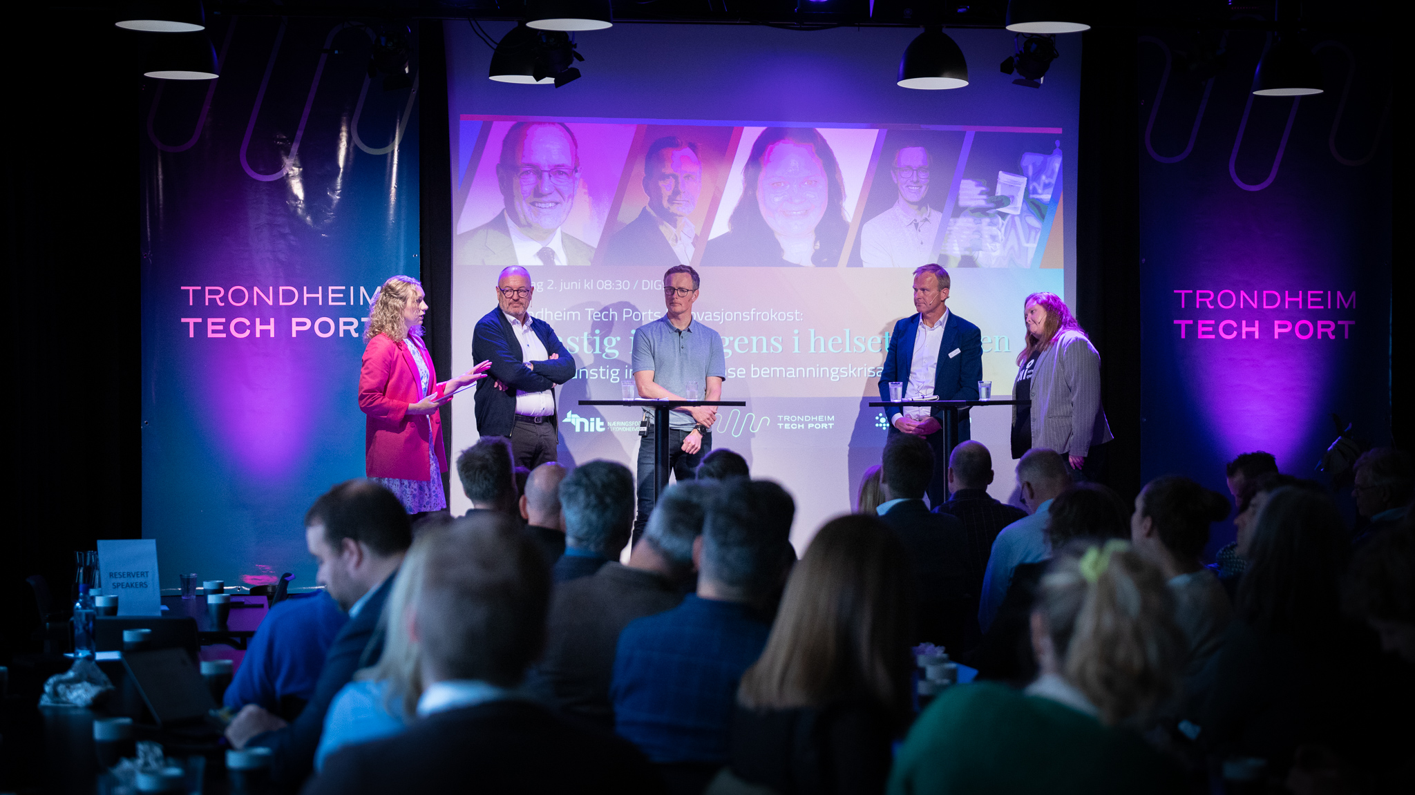 Stinn brakke på innovasjonsfrokost om KI i helsetjenesten — Trondheim ...