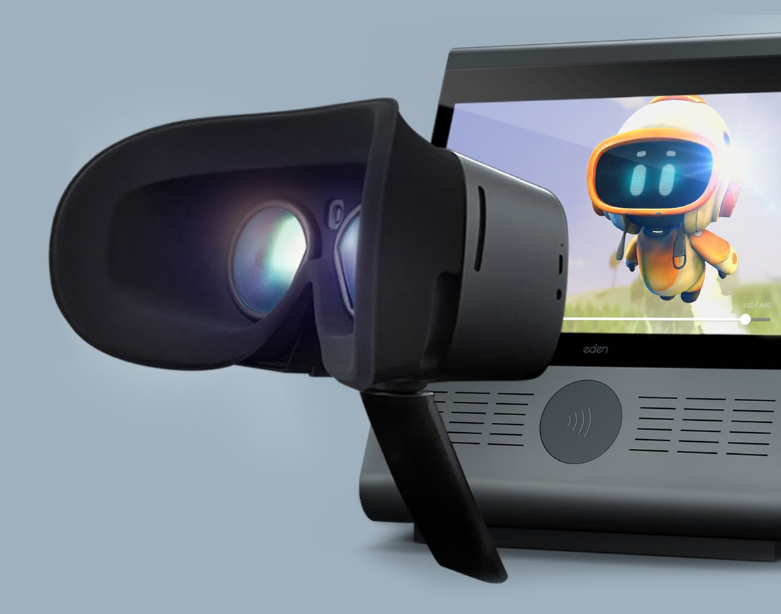 Easy VR Hardware for Kids Healthcare | EDEN