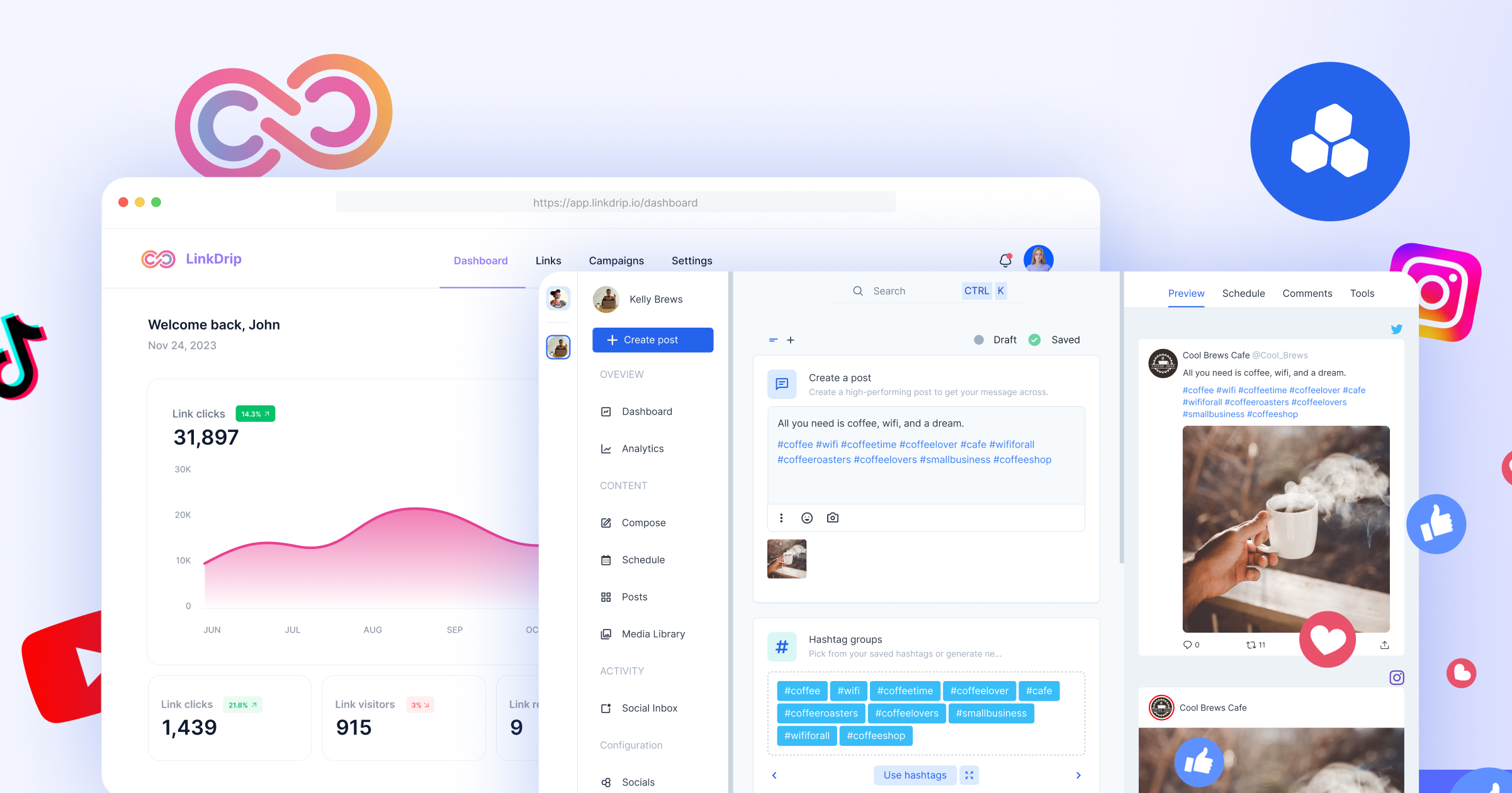 How to link LinkDrip with FeedHive - LinkDrip Blog