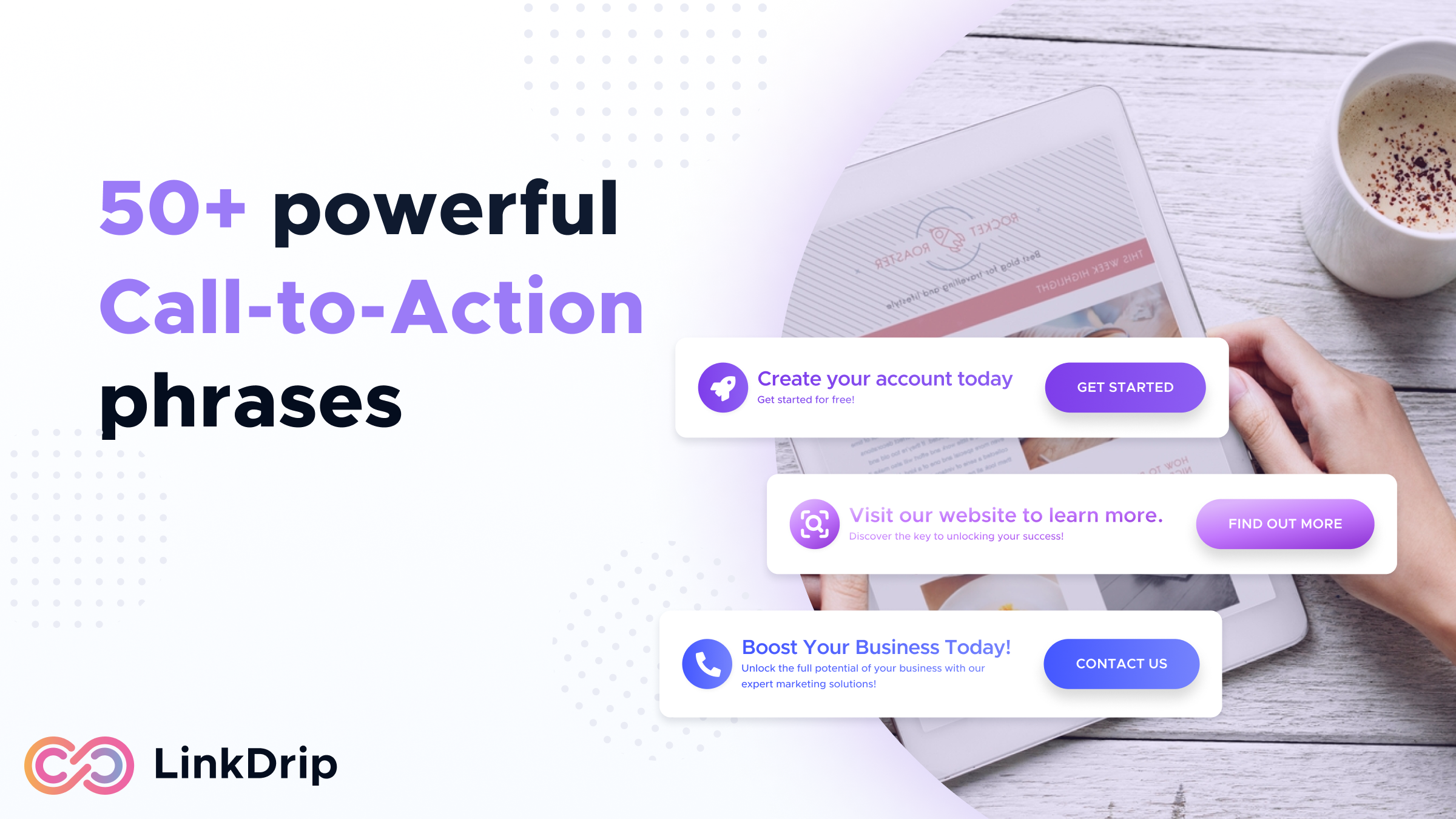 50+ Powerful Call to Action Phrases to Help Boost Your Conversions ...
