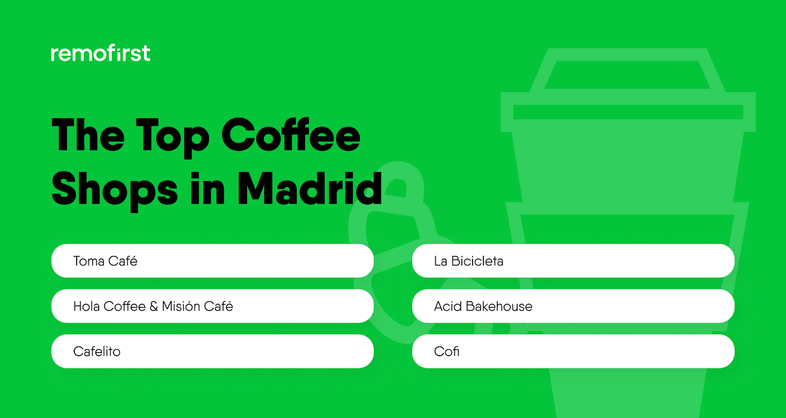 The Best Coffee in Spain: A Guide To The Best Coffee Shops In Spain