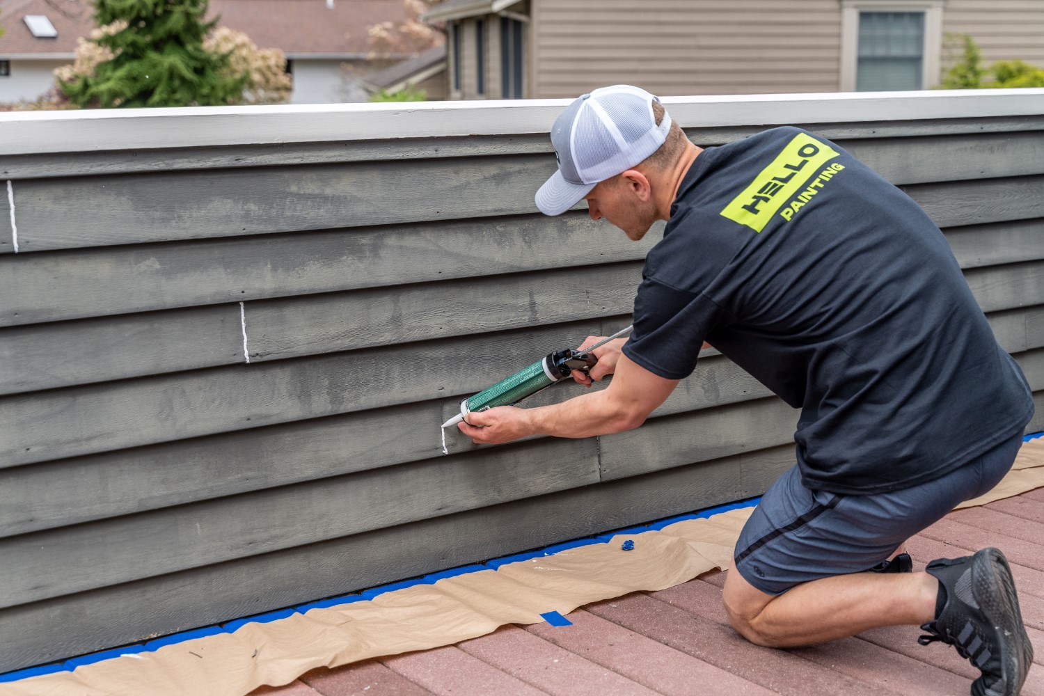 Exterior Painting Process | Residential Painting with HELLO Painting