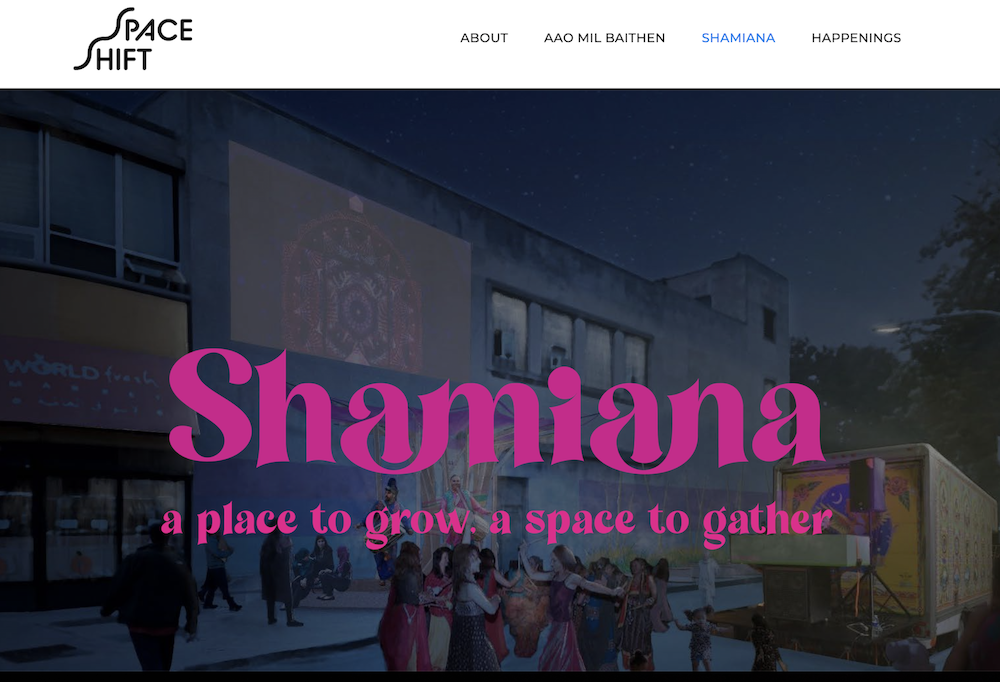 Shamiana on Devon - SpaceShift Collective, Chicago