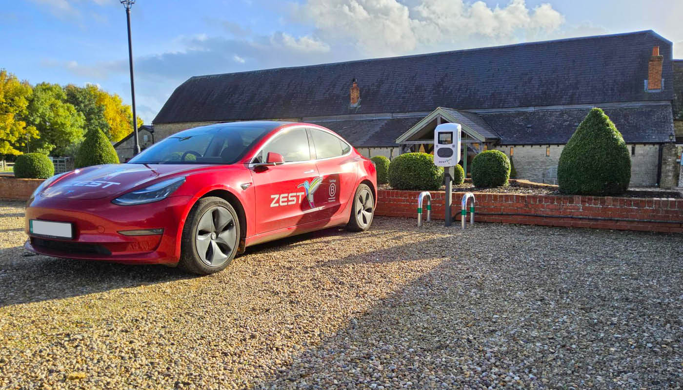 Zest opens EV charging facilities at The Great Barn, a popular ...