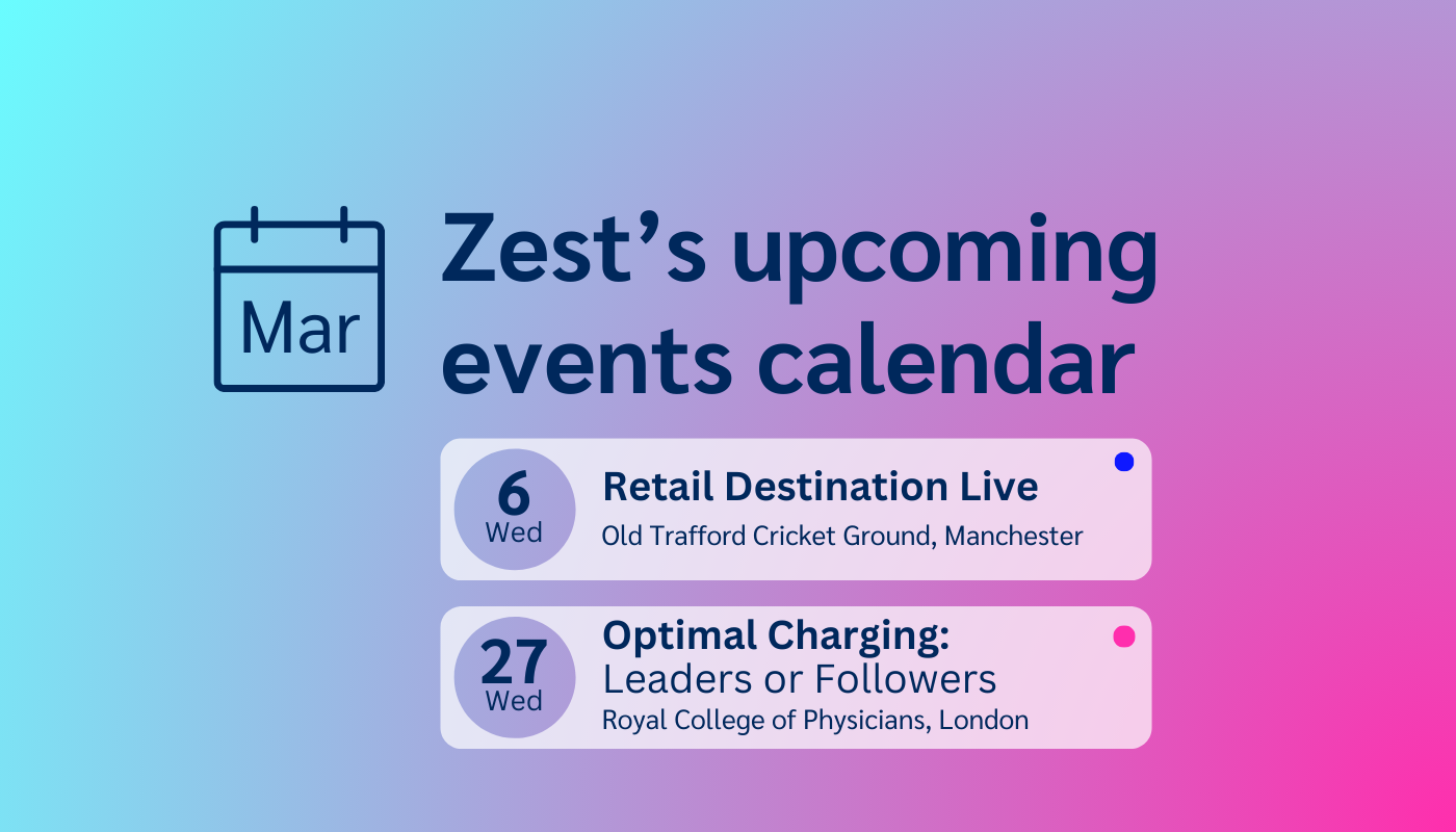 Zest's upcoming events | Zest