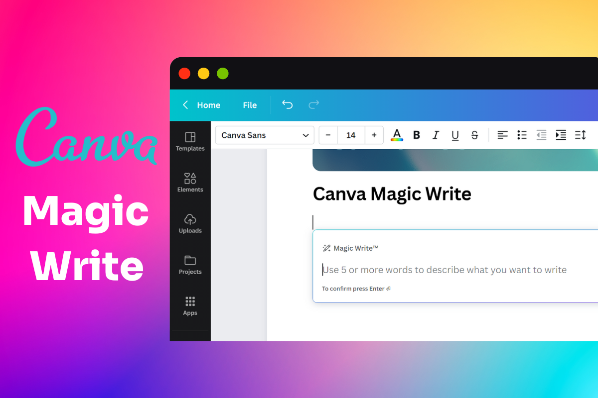 Transform Writing with Canva Magic Write