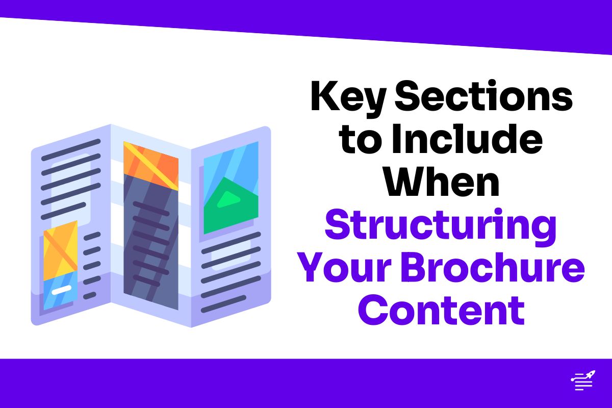 5 Key Sections to Structure Your Brochure Sections