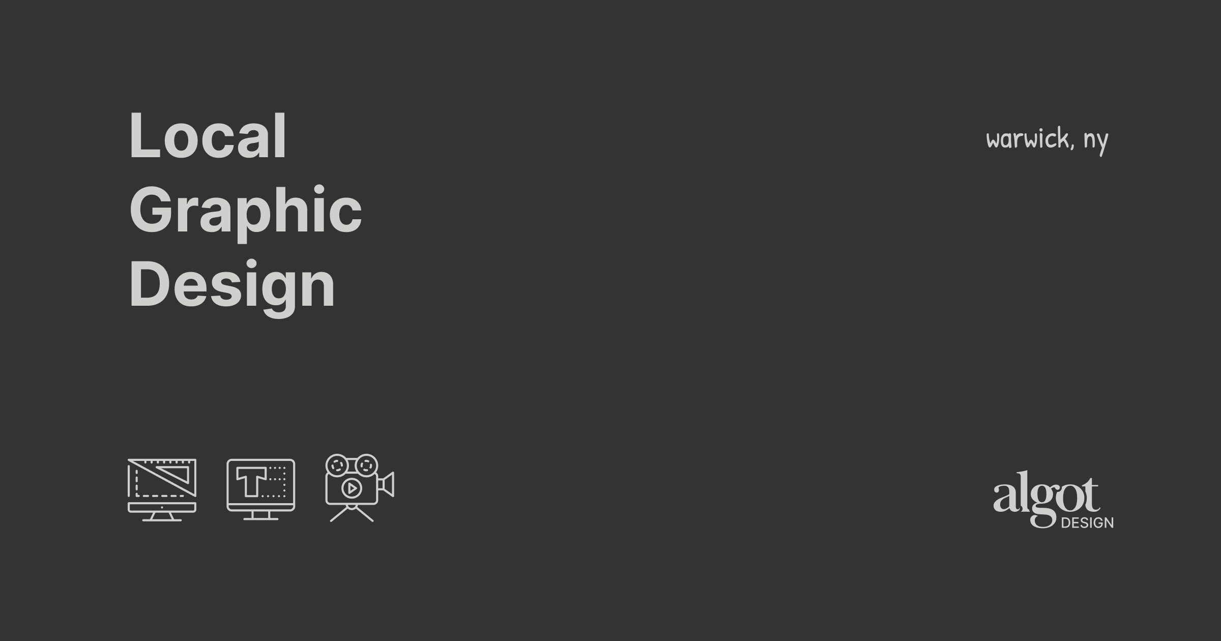 Local Graphic Designer in Warwick, NY