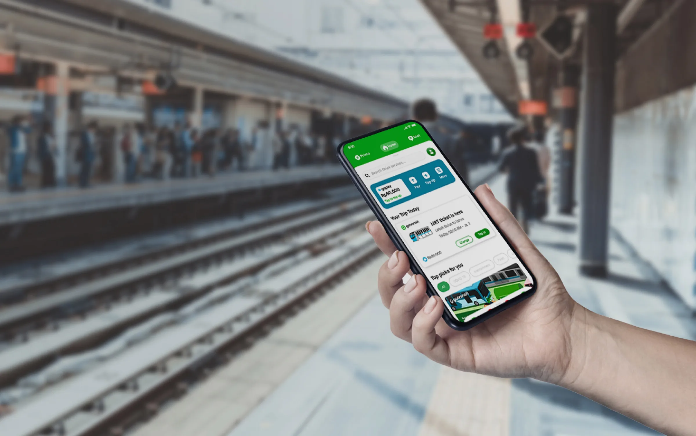 UX Case Study Gotransit Gojek | Dianadia