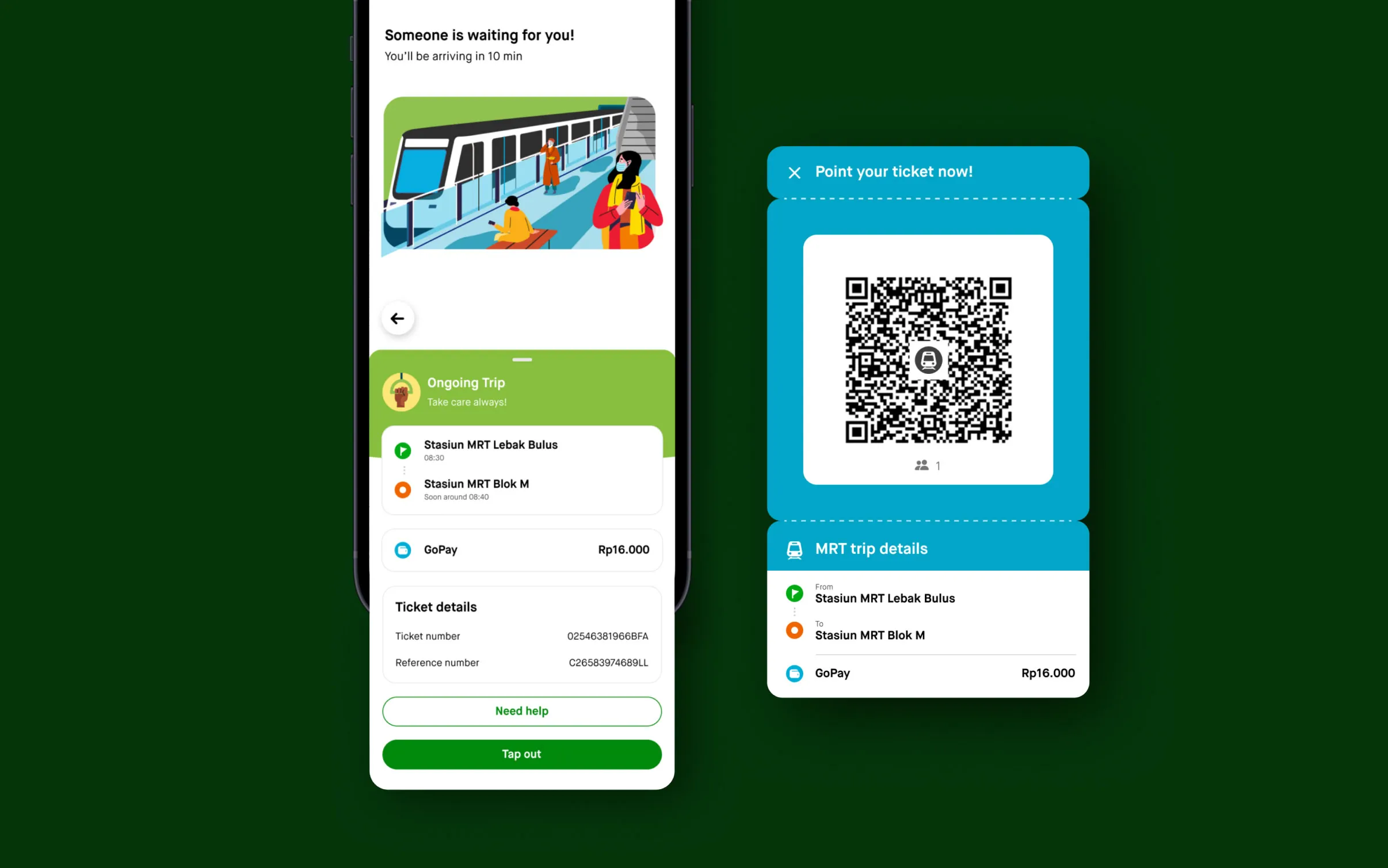UX Case Study Gotransit Gojek | Dianadia