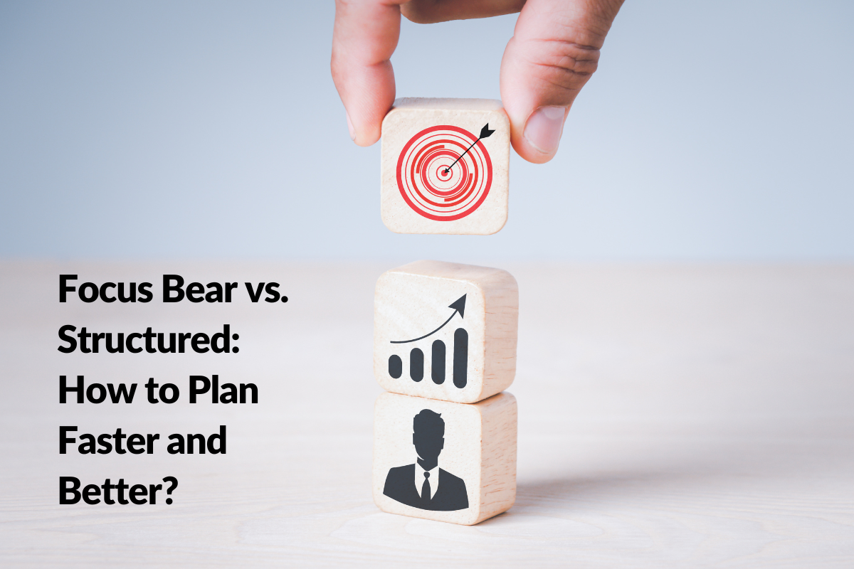 Focus Bear vs. Structured: How to Plan Faster and Better