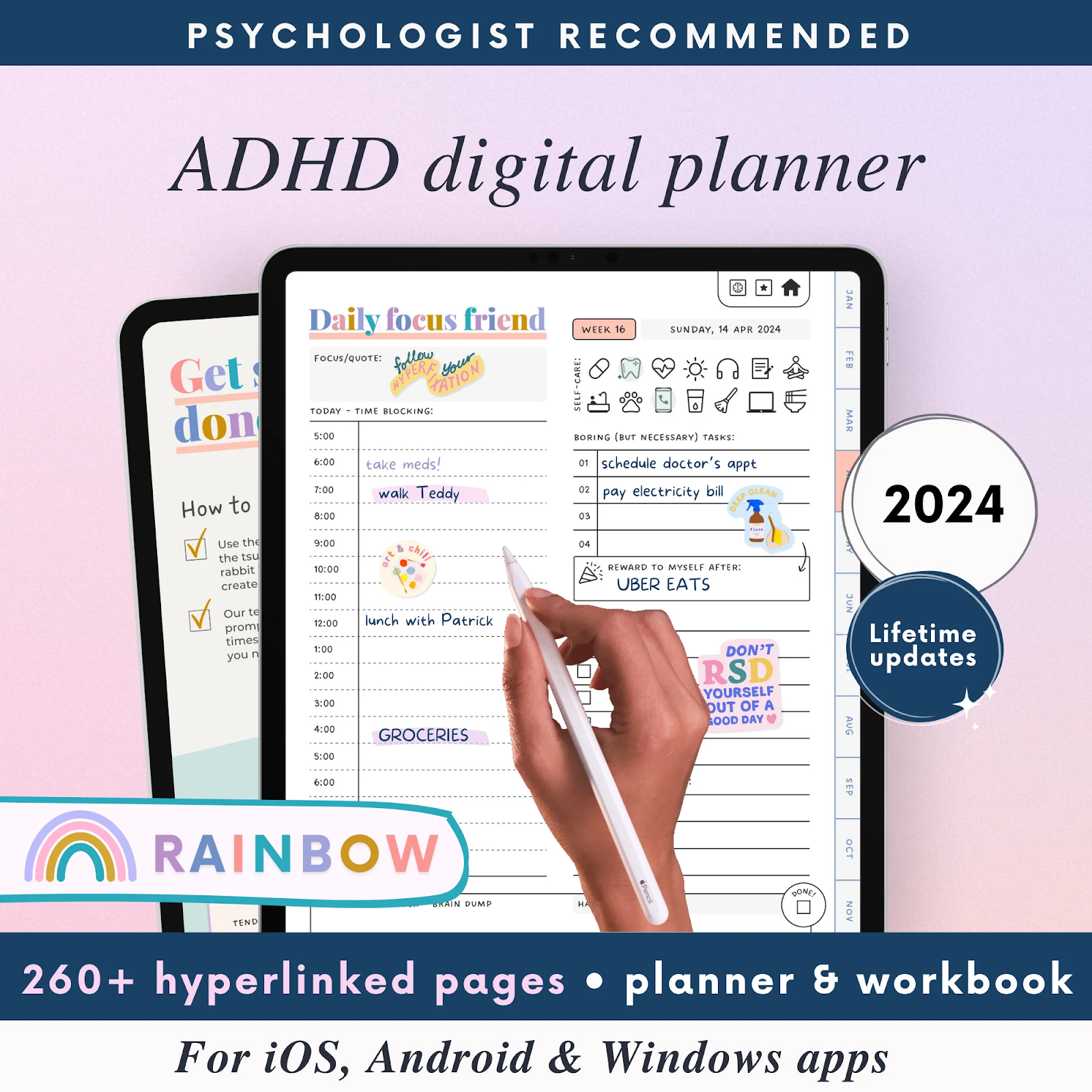 Top 6 ADHD Digital Planners to Keep You Organized