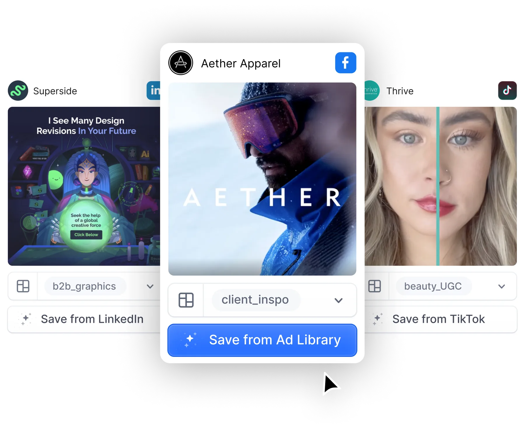 Foreplay | Save Ads from TikTok & Facebook Ad Library