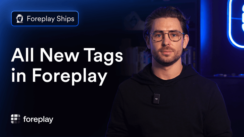 How to Tag Advertising Inspiration with Foreplay