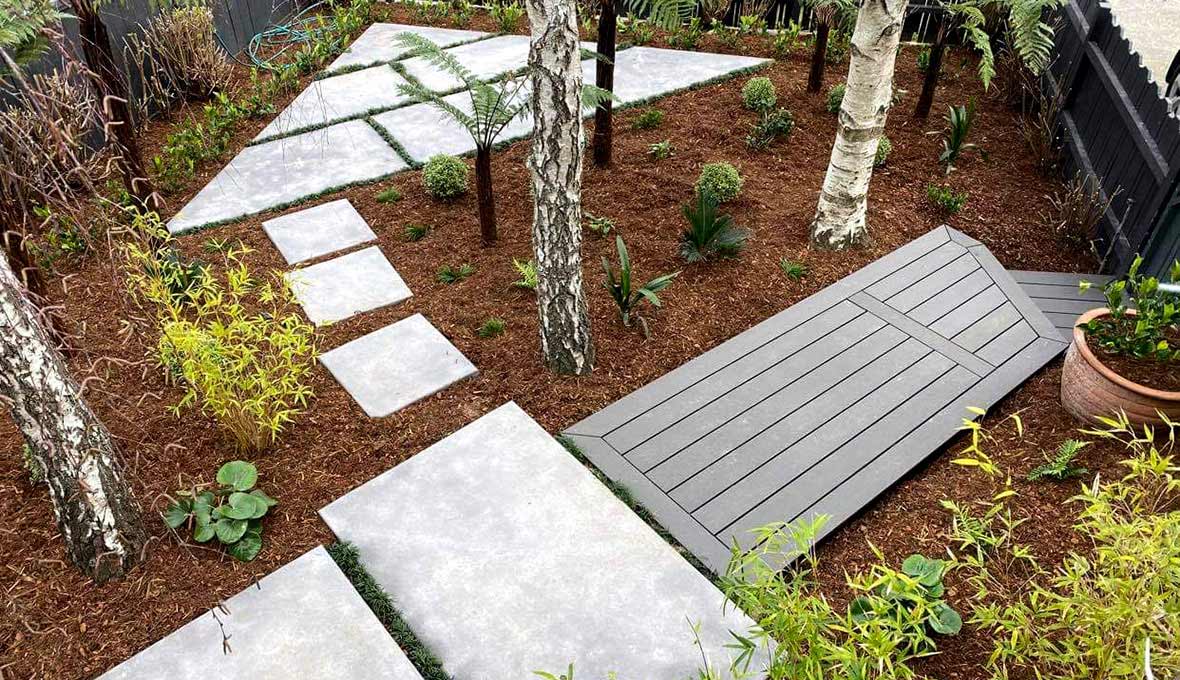 A new pathway and garden in Tauranga | Project