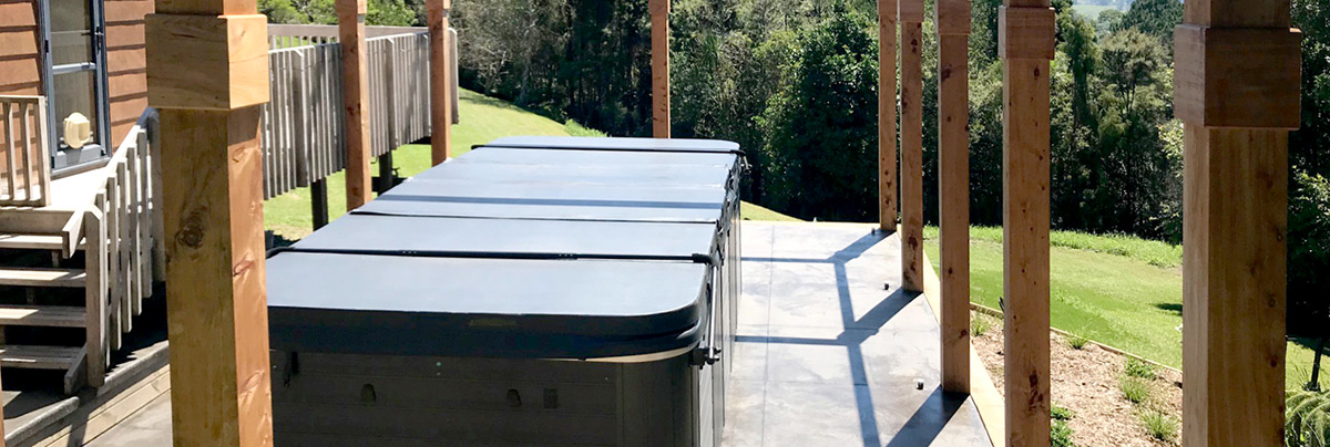 A swim spa pool landscape design in Auckland | Project