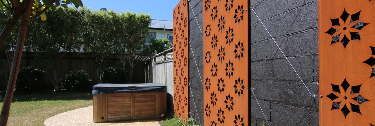 An innovative outdoor feature wall in Mt Eden | Project