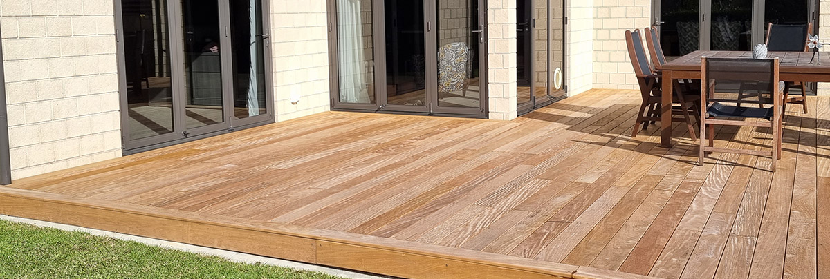 Building A Garapa Deck for Outdoor Entertaining in Pyes Pa, Tauranga ...