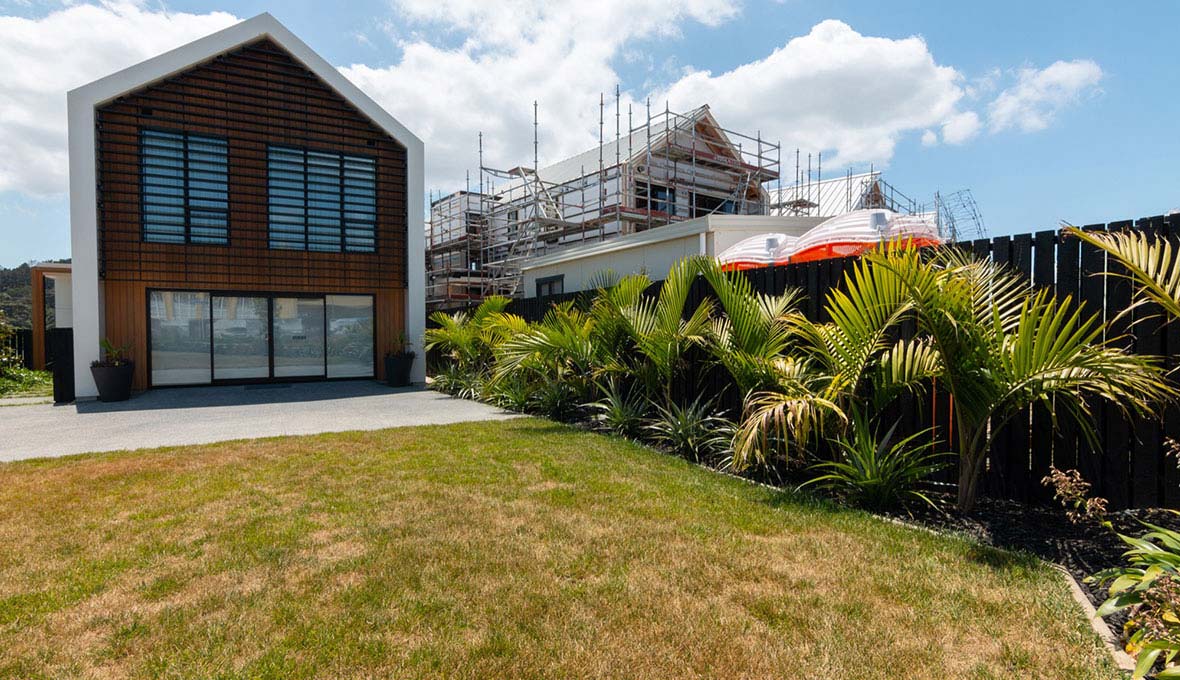 Landscaping a showhome in Hobsonville | Project