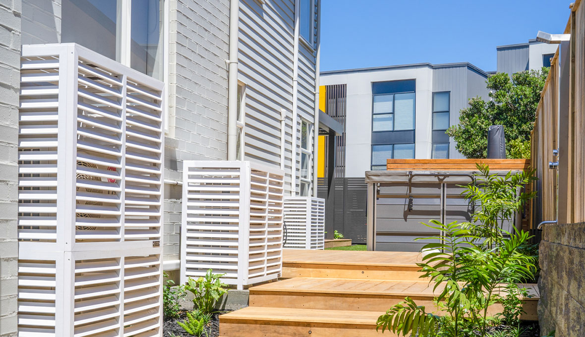 A backyard landscape renovation in Stonefields, Auckland | Zones ...