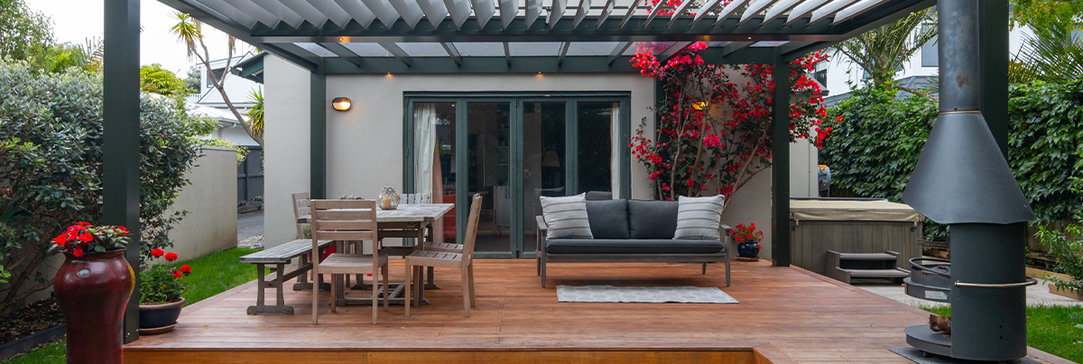 Creating a stylish outdoor living area in Point Chevalier, Auckland ...