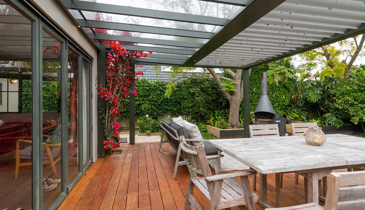 Creating a stylish outdoor living area in Point Chevalier, Auckland ...