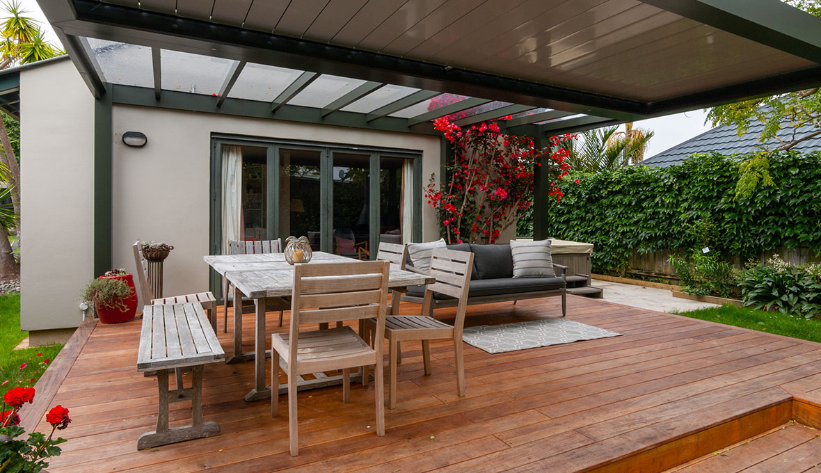 Creating a stylish outdoor living area in Point Chevalier, Auckland ...
