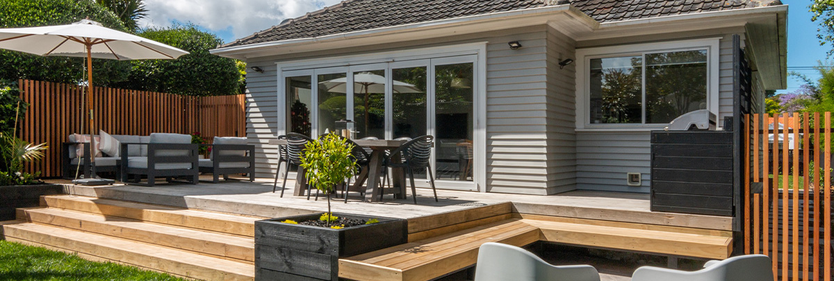 Creating a beautiful garden and deck extension in Sandringham, Auckland ...