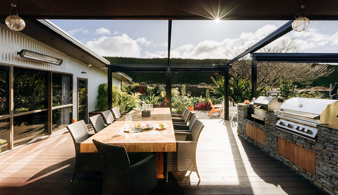 Resort style comes to Te Ranga in a chic landscape transformation in ...