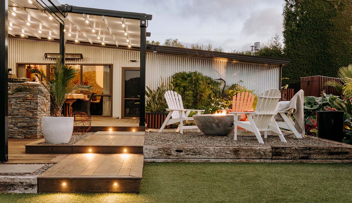 Resort style comes to Te Ranga in a chic landscape transformation in ...