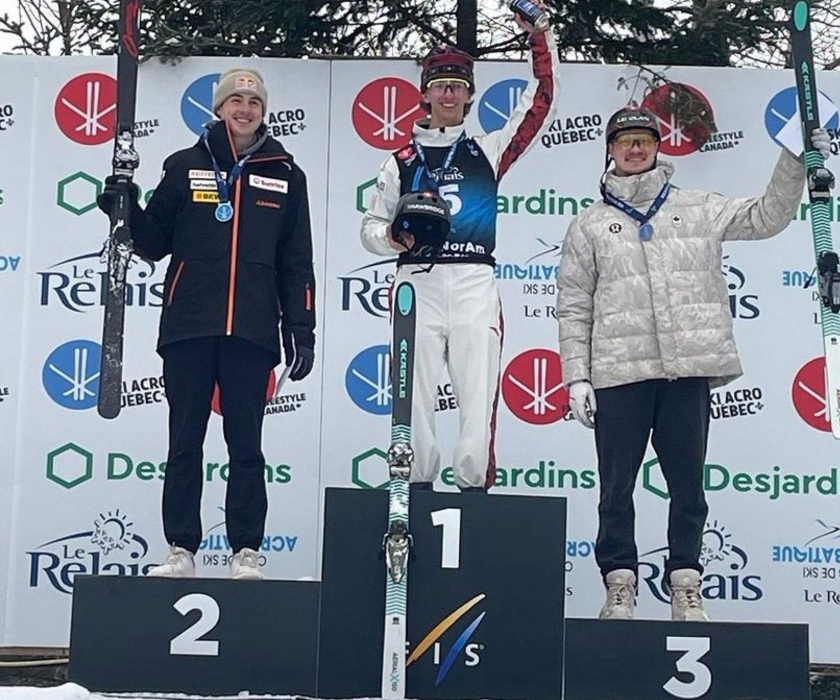 Émile Nadeau en or, Lewis Irving double médaillé | Nouvelles Ski Acro ...