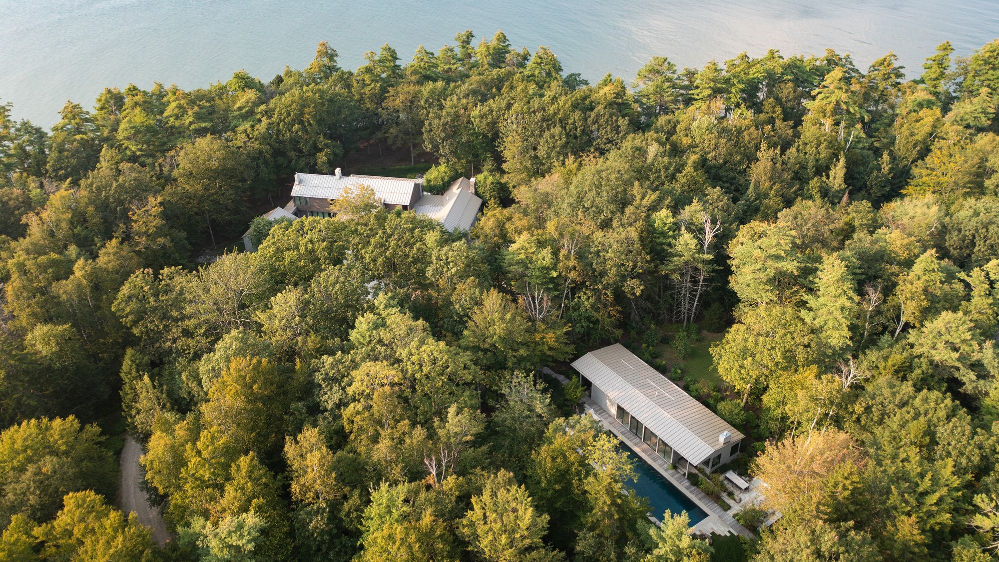 Casco Bay Island Pool & Guest House, Greater Portland, Maine - Whitten ...