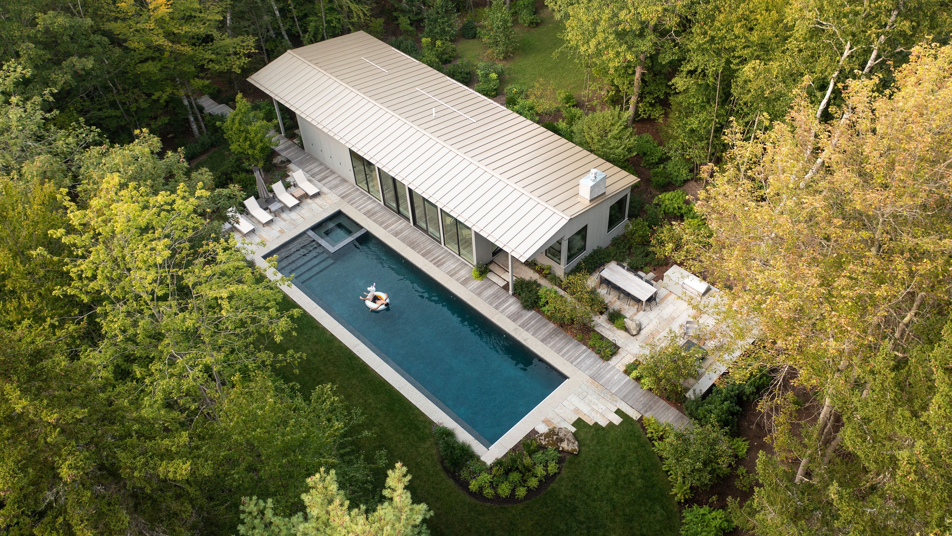 Casco Bay Island Pool & Guest House, Greater Portland, Maine - Whitten ...